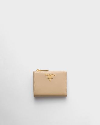 Prada Kleine Geldb&ouml;rse aus Saffiano-Leder