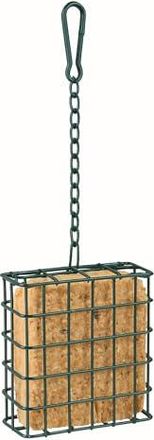 Flamingo Meisenkn&ouml;delhalter - Smilla Gr&uuml;n - 10 cm - F&uuml;r Fettbl&ouml;cke/Meisenkn&ouml;del - Metall mit Kette - Flamingo