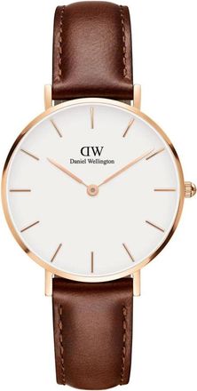 Daniel Wellington Femme, Accessoires, Brun, Taille: ONE Size Classic Petite St Mawes