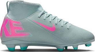 Nike Unisex Kinder Jr. Mercurial Superfly 10 Club Sneaker, Ocean Cube Pink Blast, 35.5 EU