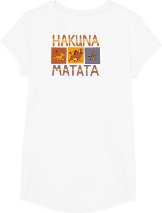 Disney The Lion King Hakuna Matata Solid Blocks T-Shirt