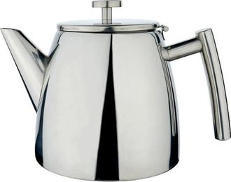 Café Stål Café Ole HTP-12DW Teekanne, Edelstahl 18/10, Hochglanz Poliert, 1,2 L