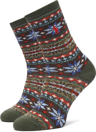 Polo Ralph Lauren Lange Socken Polo Ralph Lauren 455P18193001 Gr&uuml;n