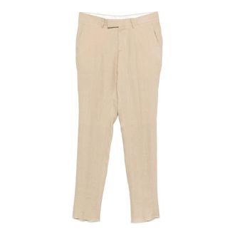 Lardini Homme, Pantalons, Beige, Taille: XL Pantalon pliss&eacute;