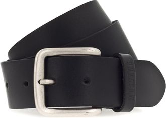 Mustang Jeans Leather Belt W115 Black - kürzbar