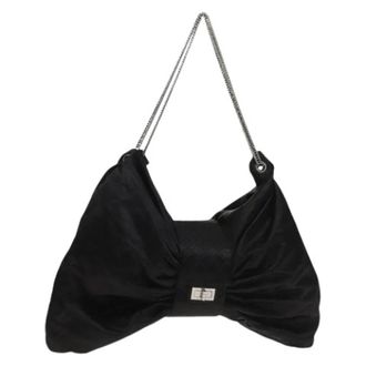 Chanel Pre-owned Satin chanel-taschen - - Pre-owned - Damen - Schwarzk - ONE SIZE