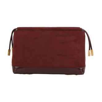 Elisabetta Franchi Pouch in Wildlederoptik - - Bags - Damen - Rot - ONE SIZE