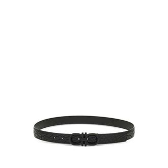 Ferragamo Gancini G&uuml;rtel mit Wendefunktion - - Accessories - Herren - Schwarzk - 110 CM
