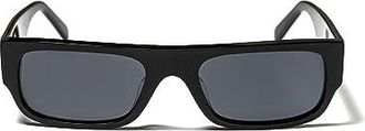 OCEAN Sunglasses Newman Lunettes de soleil unisexe polarisées pour homme et femme, Noir mat