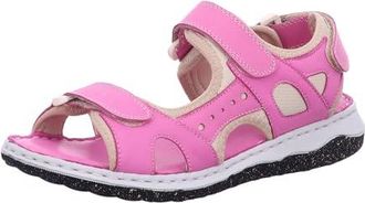 Andrea Conti 0887100 Da.- Sandales gris argent&eacute;, Beige fuchsia, 42 EU