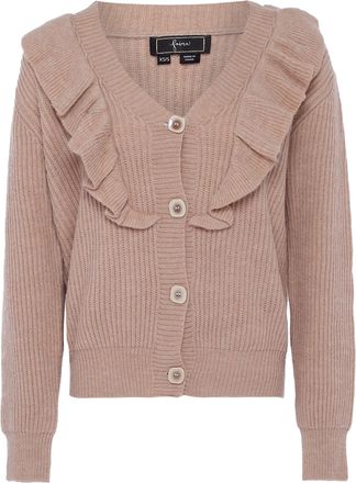 Faina Strickjacke Damen Beige