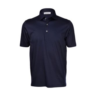 Gran Sasso Homme, Tops, Bleu, Taille: 3XL Polo de Tennis Bleu Marine
