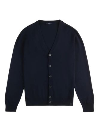 Fay Cardigan mit V-Ausschnitt - Blau