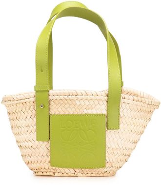 Loewe Shopper - Small Raffia Basket Tote - Gr. unisize - in Braun - f&uuml;r Damen