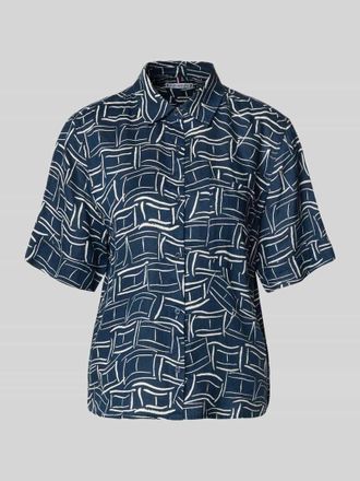 Tommy Hilfiger Loose Fit Leinenbluse mit Brusttasche