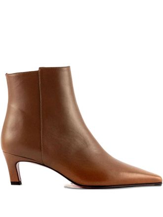 Roberto Festa Milano bottines à bout pointu 40 mm - Marron