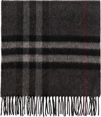 Burberry Karokaschalschal aus Kaschmir - - Accessories - unisex - Schwarzk - ONE SIZE