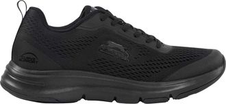 Slazenger Curve Support Sneaker f&uuml;r Herren, Netzmaterial (Schwarz)