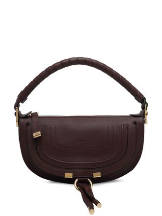 Chlo&eacute; Marcie Mini sac &agrave; bandouli&egrave;re en cuir