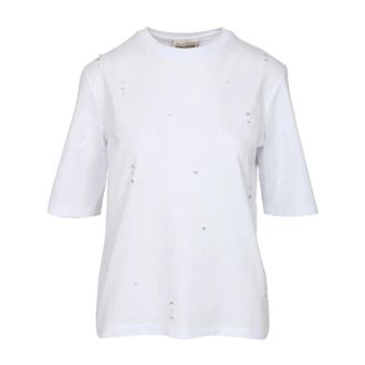 Semicouture Semicouture T-Shirts und Poloshirts - - Tops - Damen - Wei&szlig; - L
