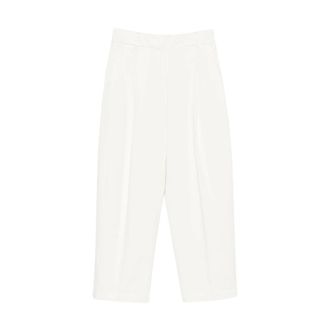 Via Masini 80 M648Lr860 Gerade Hosen - - Trousers - Damen - Wei&szlig; - XS