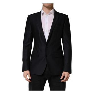 Dolce & Gabbana Martini Sakko - - Jackets - Herren - Blau - M