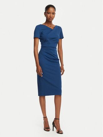 Rinascimento Rinascimento Coctailkleid CFC0129420003 Dunkelblau Slim Fit