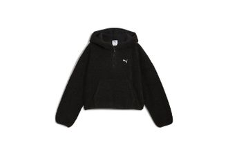 Puma Hoodie Wardrobe Essentials Oversized Polarfleece Hoodie Damen