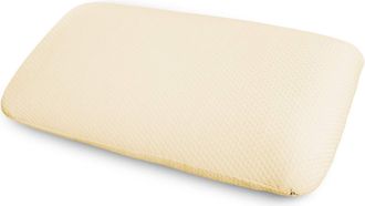 Abakuhaus Seitenschläferkissen mit Bio Baumwolle Bezug, abnehmbar waschbar Bezug Kissenfoam Visco elastisch Gel Druckausgleichendes Gesundheitskissen Migräne un