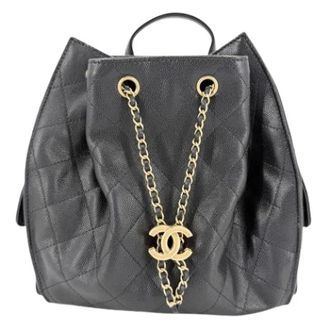Chanel Pre-owned Vintage Backpack - - Pre-owned - Damen - Schwarzk - ONE SIZE