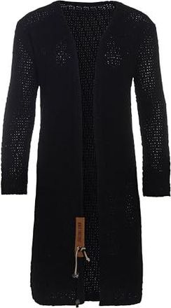 Knit Factory Luna Long Cardigan Tricoté - Noir - 42/44