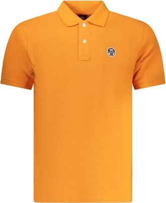 North Sails Homme, Tops, Orange, Taille: 2XL Polo Chemises