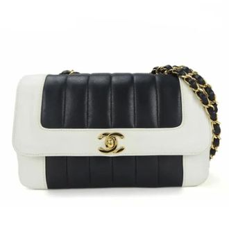 Chanel Pre-owned Tissu sacs-chanel - Femme - Pre-owned - Beige - Taille: ONE Size