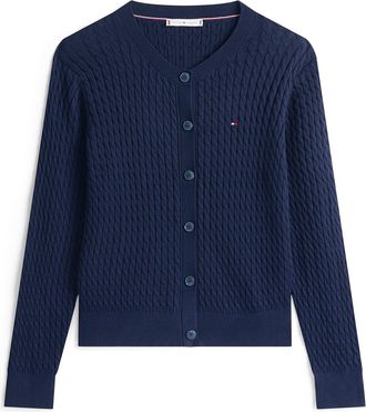 Tommy Hilfiger Strickjacke Mini Cable