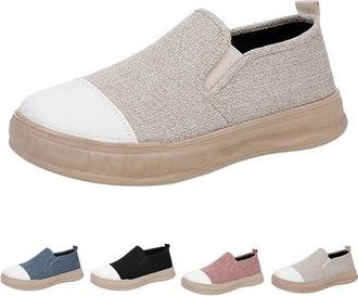 Generic Baskets basses pour femme, chaussures de course respirantes et confortables, chaussures de marche confortables et robustes, chaussures de loisirs, cha