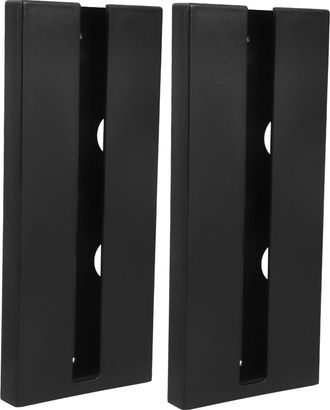 Valiclud 2 Stück Weinglashalter Kunststoff Unter Regal Hängend Weinregal Gläserhalter für Küche Bar Restaurant Vielseitig Glasaufbewahrung Organizer Wiederverw