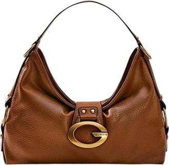 Guess Femme, Sacs, Brun, Taille: ONE Size Camden Shoulder Bag