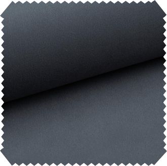 Novely EXQUISIT OTHELLO Samtweicher Velours-Polsterstoff, schmutzabweisender Möbelstoff, Schwer Entzündbare Meterware 1lfm | Farbe: 24 Graphit