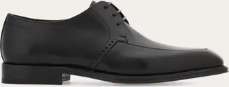 Ferragamo Herren Derby-Schuh Schwarz Gr&ouml;&szlig;e 40.5