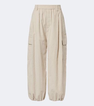 Brunello Cucinelli Weite Cordhose Monili