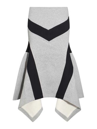 The Attico Jupe Midi - Gris