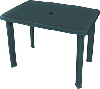 vidaXL Vidaxl - Table de jardin Vert 101 x 68 x 72 cm Plastique