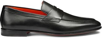 Santoni Loafer - Mens leather penny loafer - Gr. UK_7_5 - in Wei&szlig; - f&uuml;r Damen
