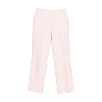 Casablanca Hose mit Monogramm-Muster - - Trousers - Damen - Rosa - S