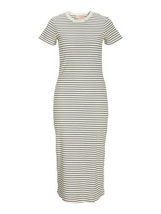Jack & Jones Damen JXDAGMAR Tight SS MID Dress JRS Kleid, Cremefarben, X-Large