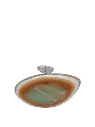Benedetta Bruzziches Clutch - Gr&uuml;n