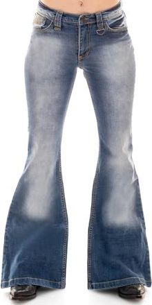 Comycom Bleu Clair Pantalon Stretch Frappe Star 72 - Bleu - 40/L34