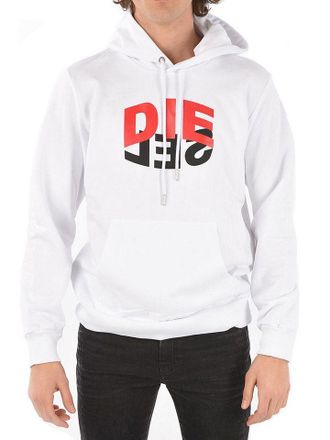 Diesel Kapuzensweatshirt Supersoft Pullover mit Kapuze - S-GIRK-HOOD-N1 Regular Fit