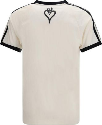 Yohji Yamamoto Graphic Cotton T-Shirt - Beige