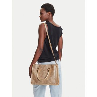 Liu Jo Handtasche Liu Jo Ecs M Satchel AF5008 E0538 Goldfarben